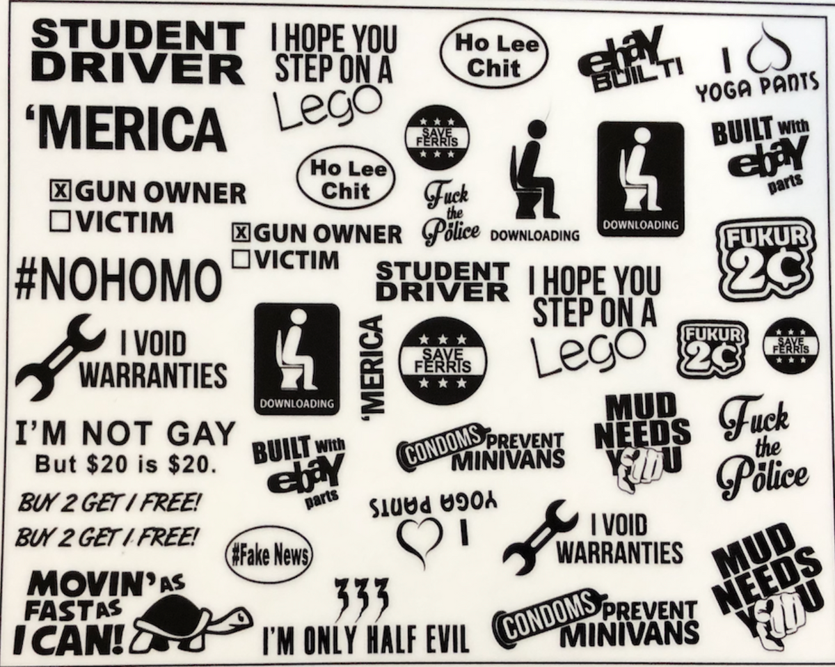 Student Driver Stickers – Mac's Custom Designs & Prints