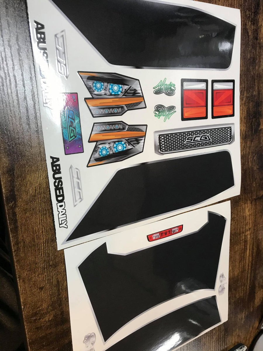 Fits Traxxas Xmaxx V1 Stock Unbreakable Body – Mac's Custom Designs ...